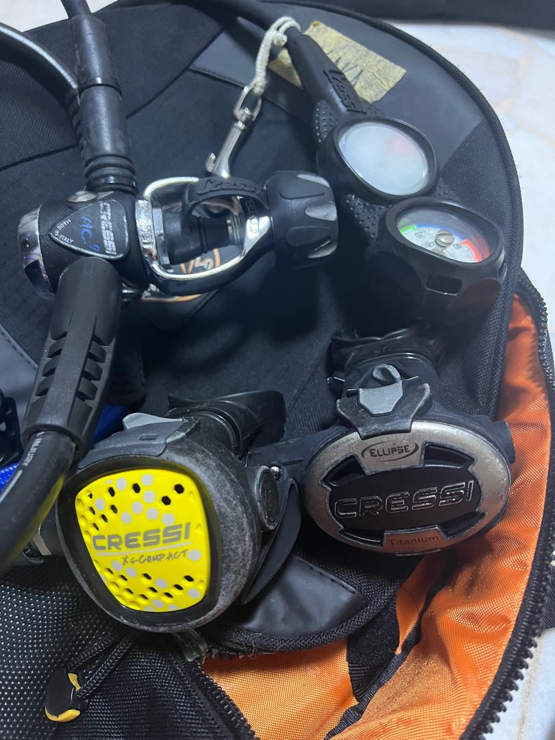 Cressi Titanium Regulator, Sports Equipment, Sports & Games, Water ...