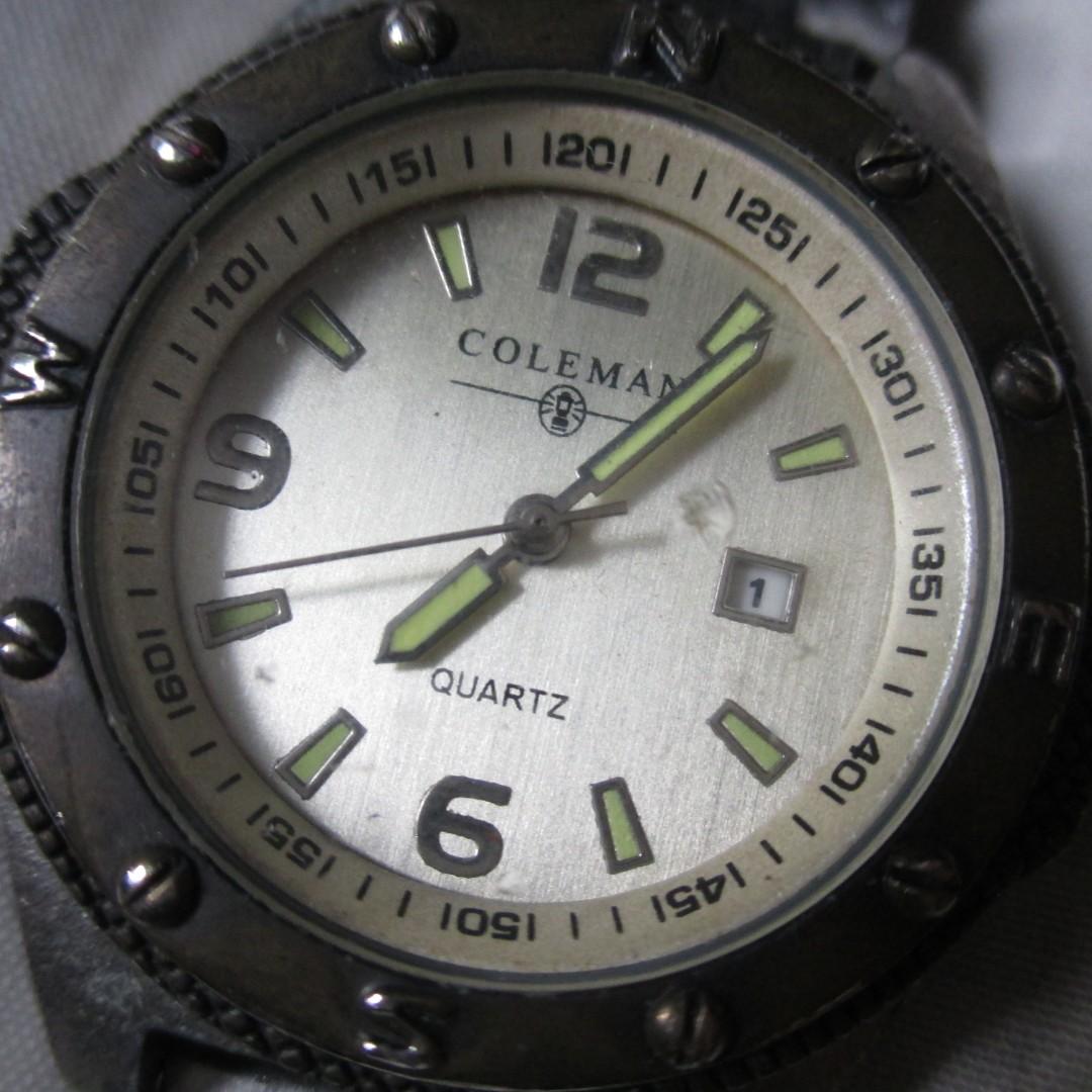 Coleman watch (glow in the dark), Luxury, Watches on Carousell