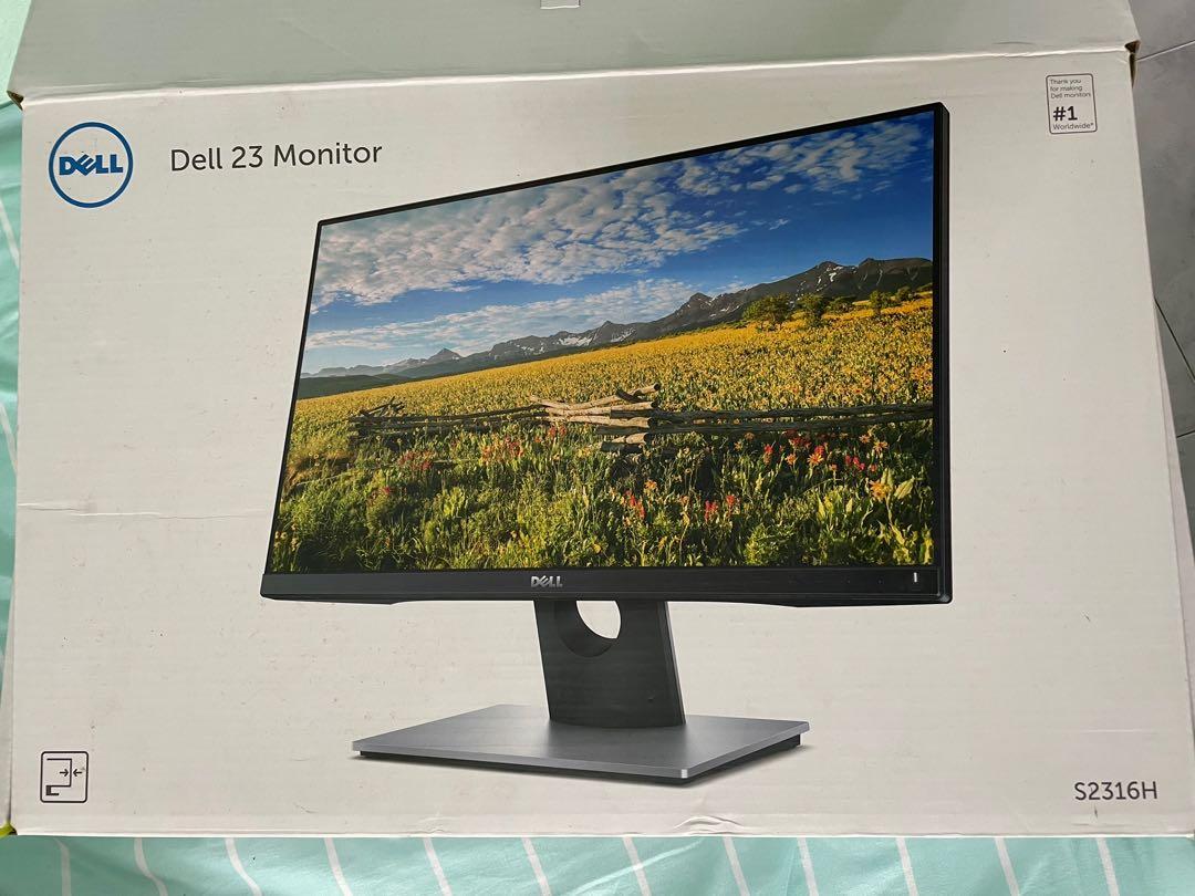 DELL S2316H 23" inch FHD Display Monitor, Computers & Tech, Parts ...