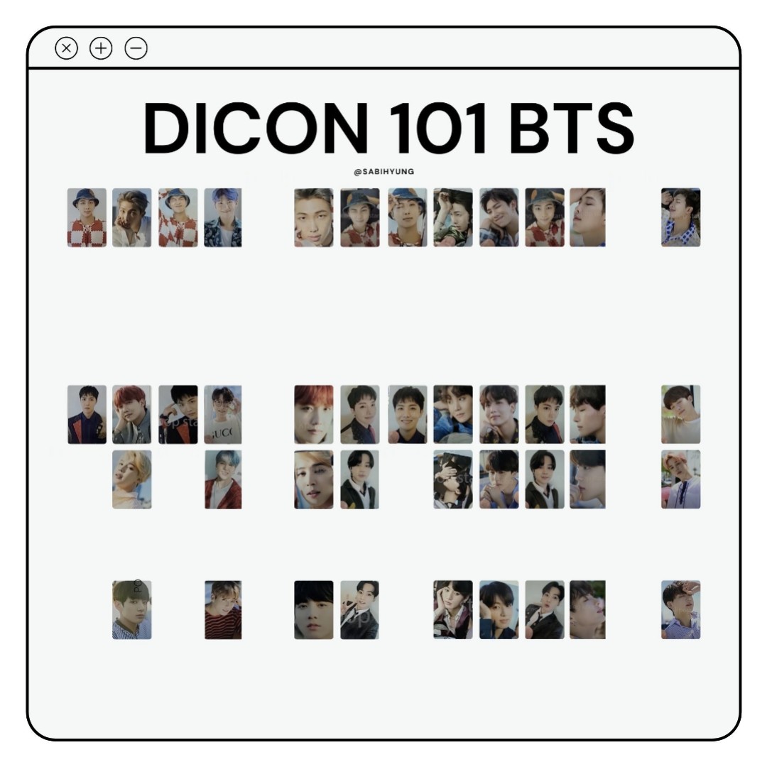 Dicon 101 Tingi BTS, Hobbies & Toys, Memorabilia & Collectibles, K-Wave on Carousell