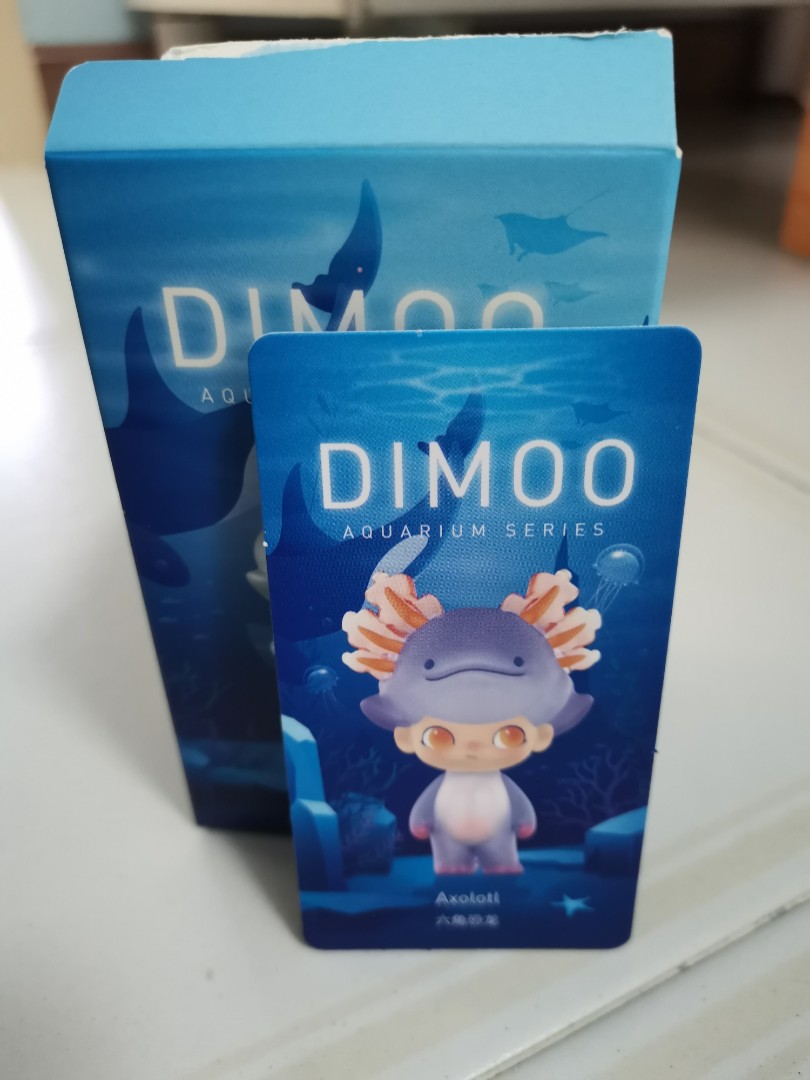 Dimoo Aquarium Series - Axolotl, Hobbies & Toys, Toys & Games on Carousell