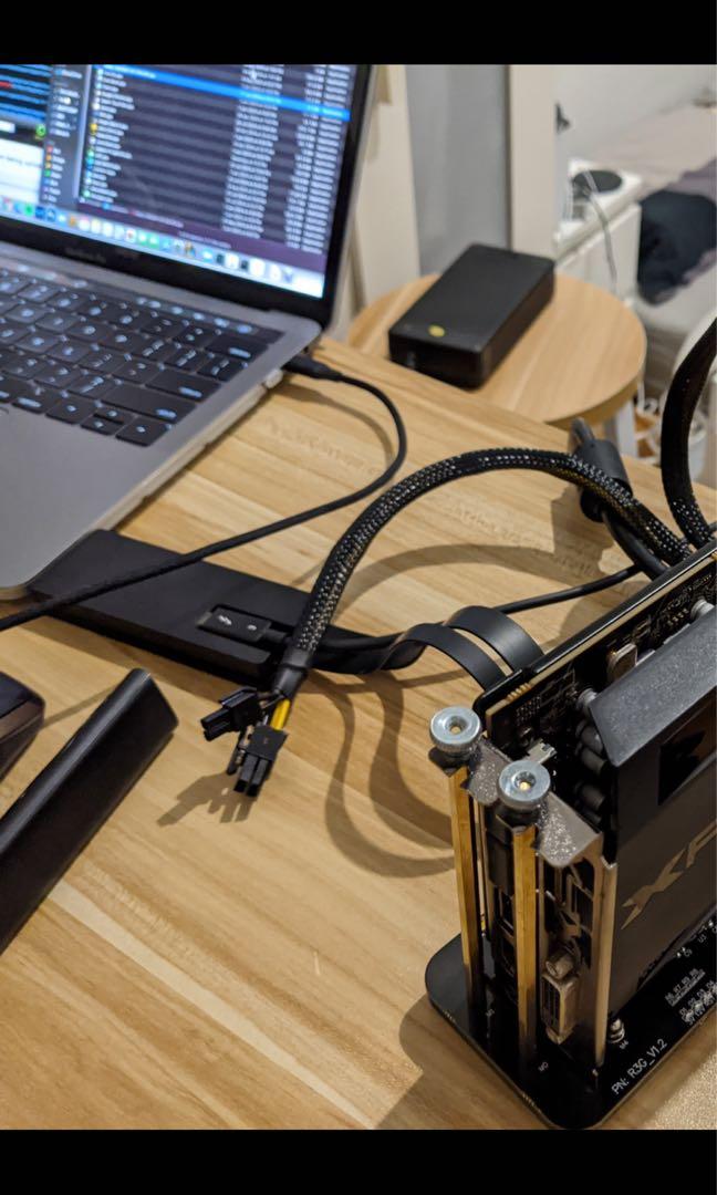 eGPU TB3 PCIE 3.0 R43SG-TB3 + Dell D220P 220W Power Supply, 電腦＆科技, 電腦周邊 ...