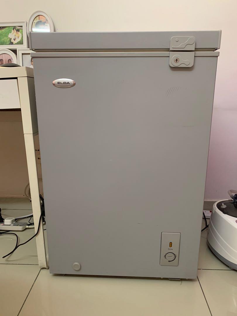 ELBA Deep Freezer 100L, TV & Home Appliances, Kitchen Appliances ...