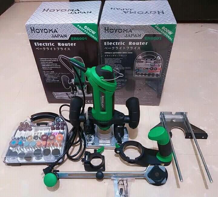 Electric Router with Bits - Hoyoma Japan, Commercial & Industrial ...