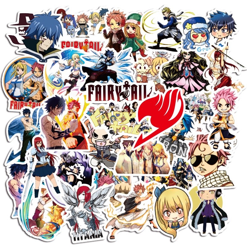 FAIRY TAIL STICKERS ANIME JPOP, Hobbies & Toys, Memorabilia ...