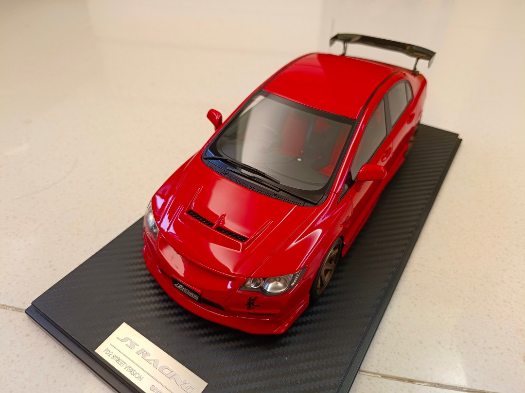 Honda FD2 type R one model 1/18, 興趣及遊戲, 玩具 & 遊戲類 - Carousell