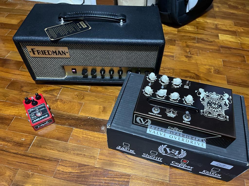Friedman runt 20 marshall amp free the tone victory v4 copper tube ...