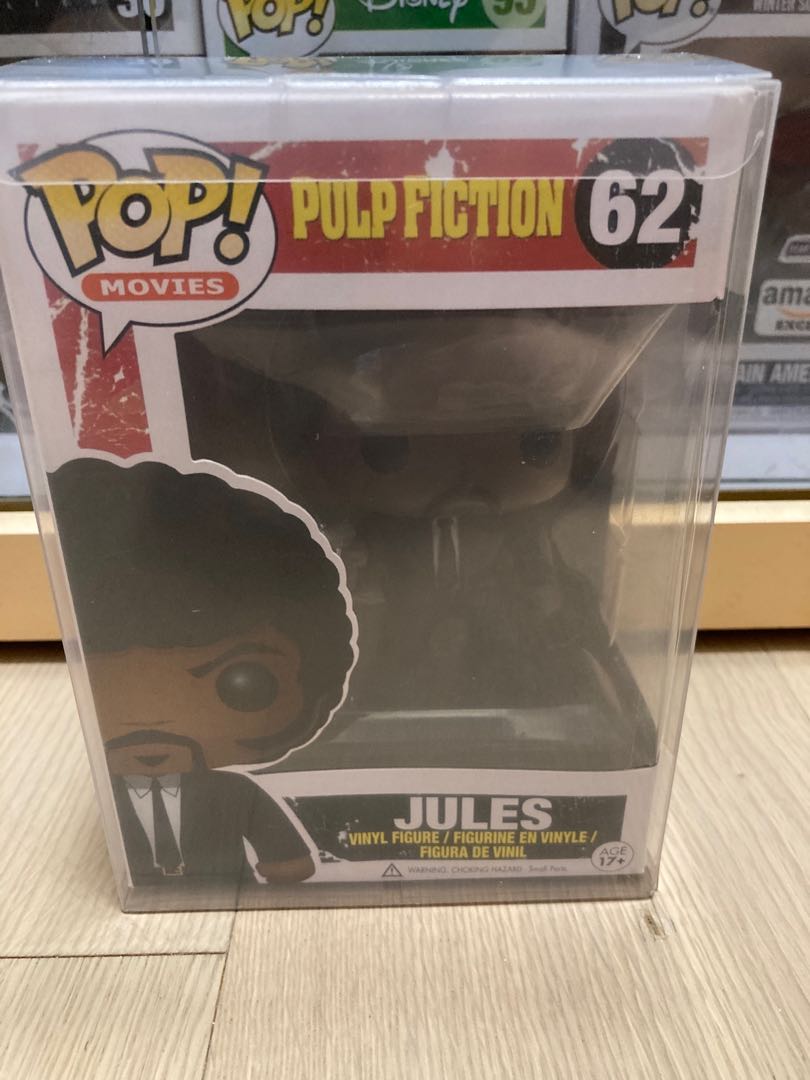 Funko Pop! Pulp Fiction Jules, 興趣及遊戲, 玩具 & 遊戲類 - Carousell