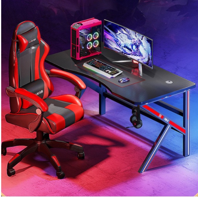 Gaming table desktop computer table home office desk game table ...