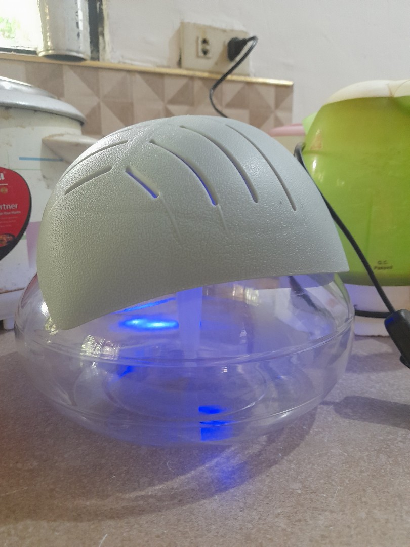 Garden lab air purifier/humidifier gray 1.8 liters with free 4 ...