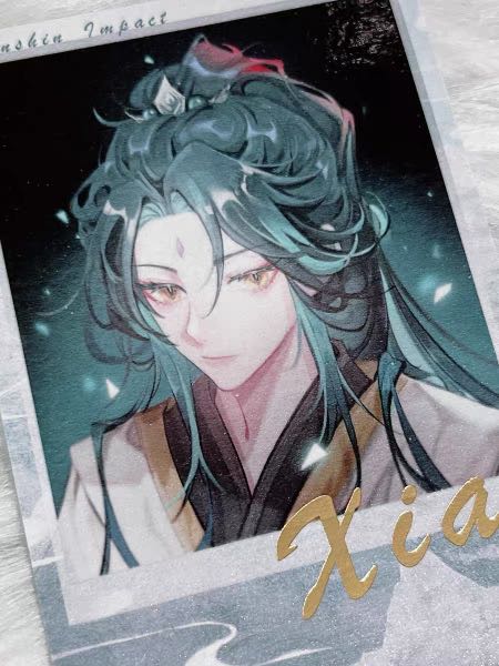Genshin Impact Xiao Polaroid Cards, Hobbies & Toys, Memorabilia ...