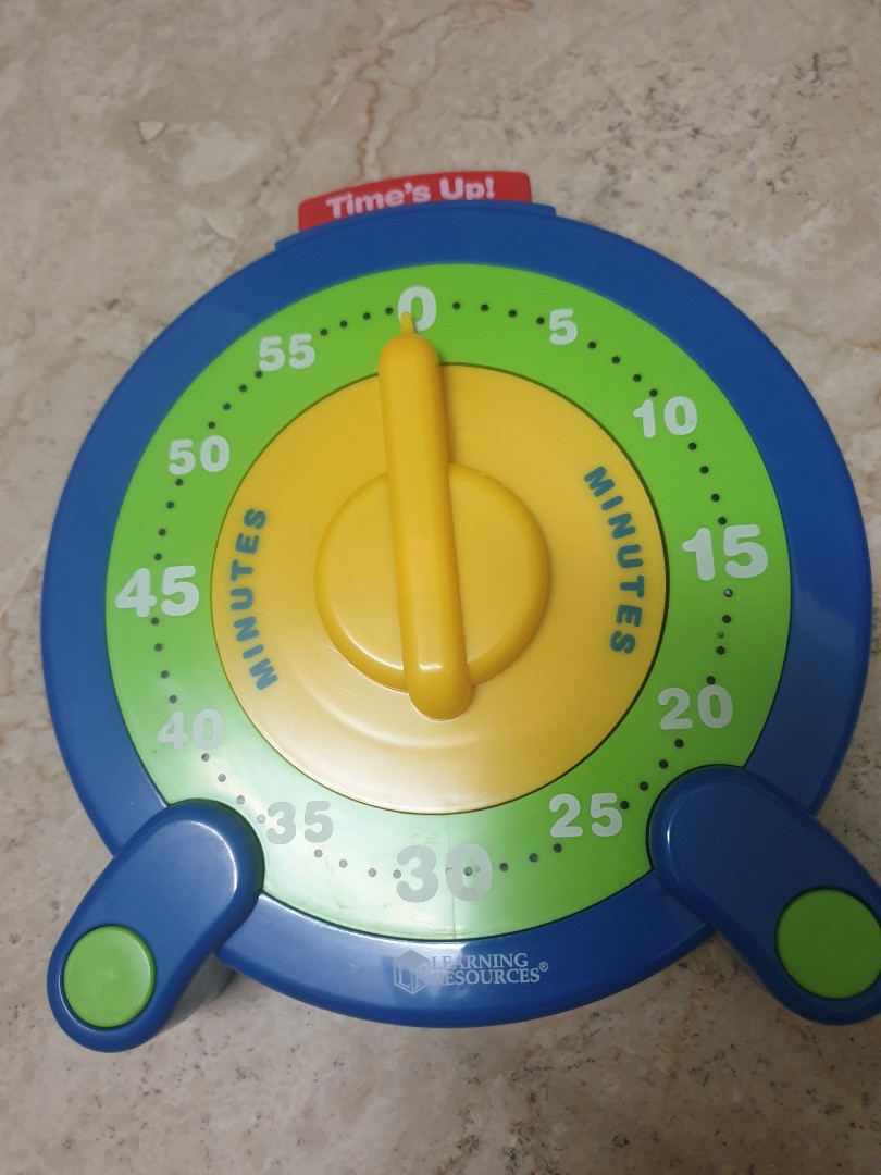 Giant 60 Minute Jumbo Timer with audio and pop-up visual alarm, Babies ...