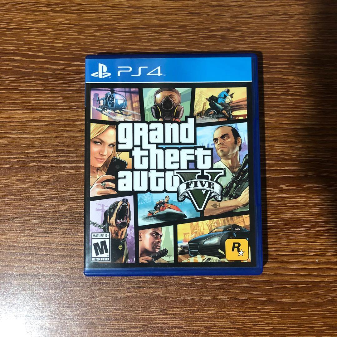 GRAND THEFT AUTO V (GTA V) for PS4, Video Gaming, Video Games ...