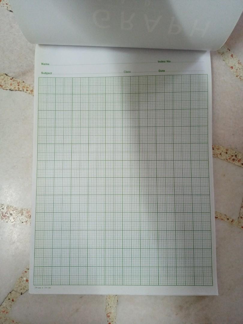 Graph Paper (Brand New), Hobbies & Toys, Books & Magazines, Textbooks ...