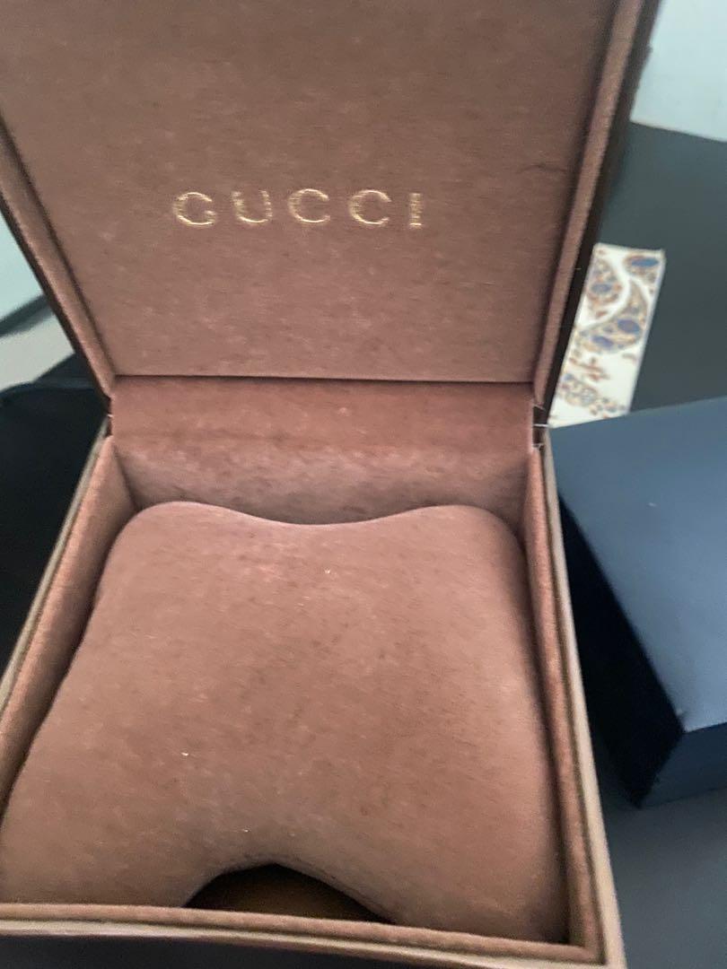 Gucci watch box with booklet, Women's Fashion, Watches & Accessories ...