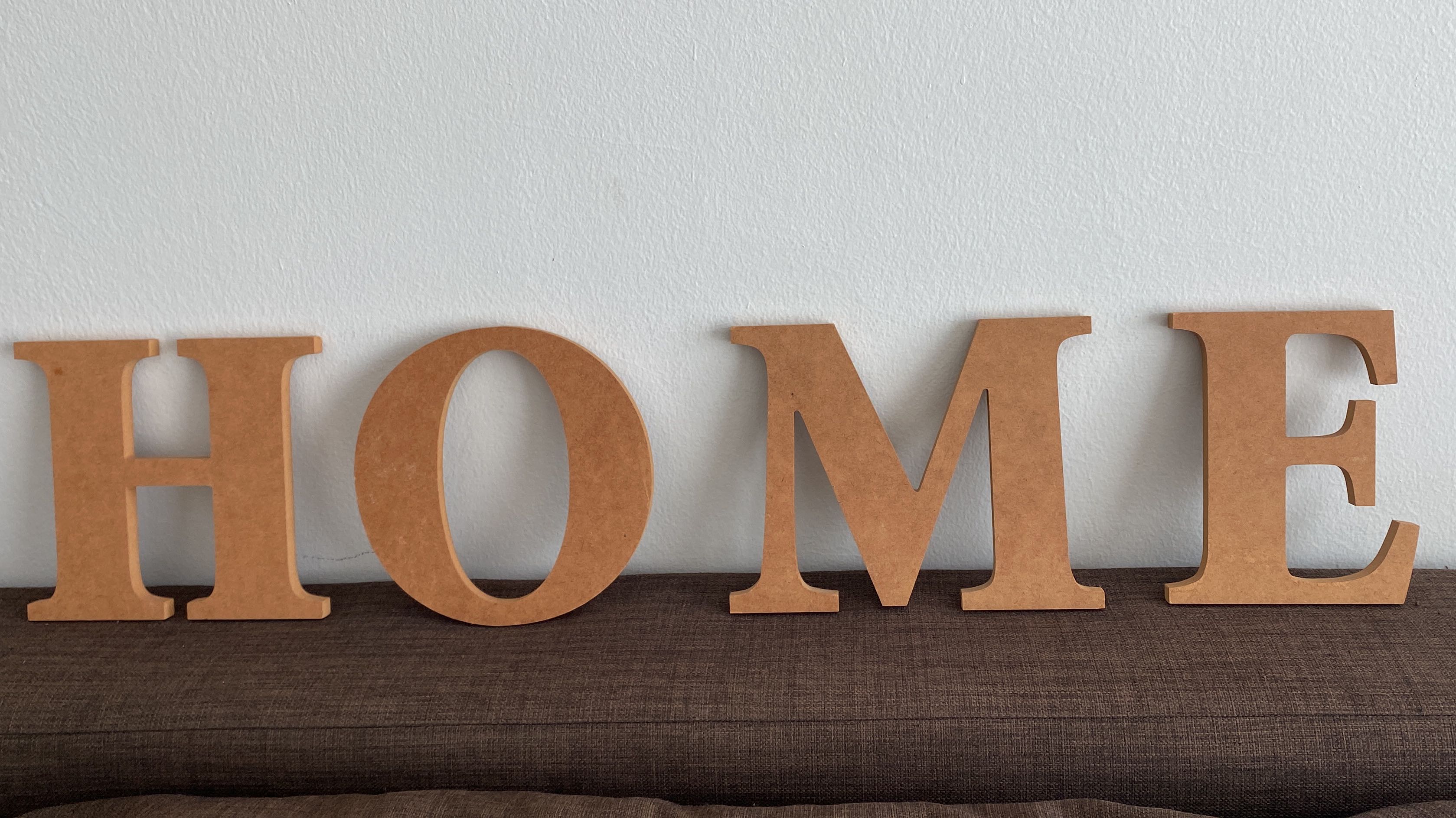 HOME letters decor, Furniture & Home Living, Home Decor, Other Home ...