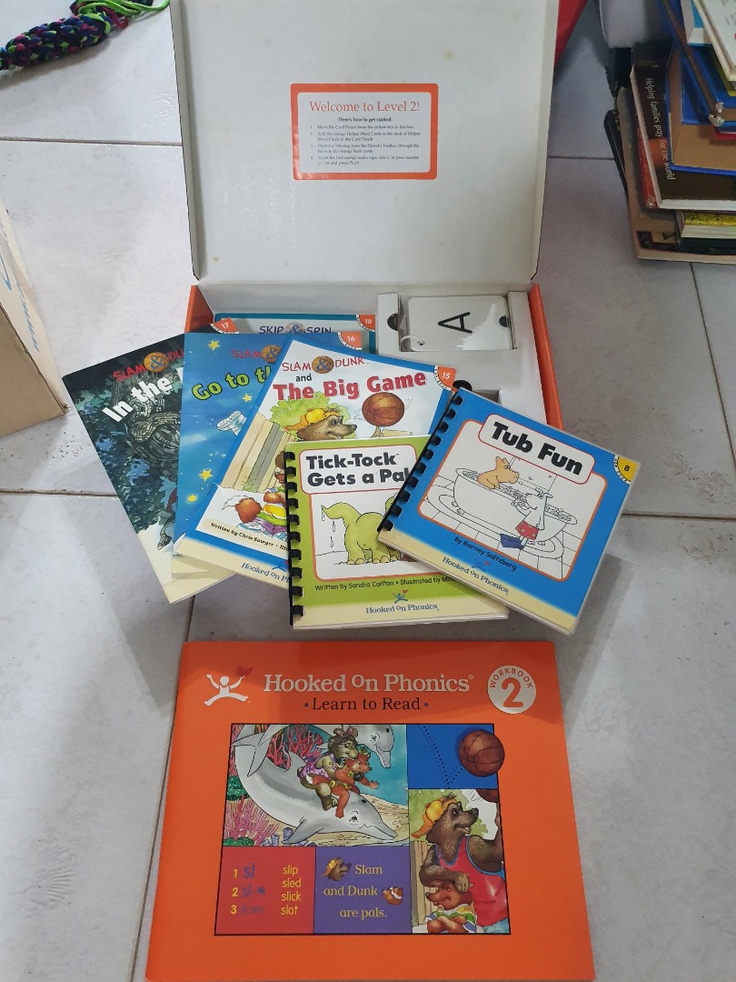 Hooked on Phonics: learn to read box set, Hobbies & Toys, Books ...