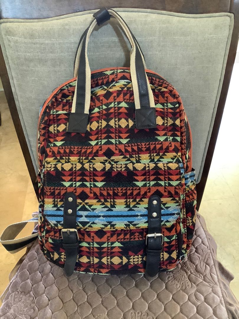 Inabel (weaved) Native Backpack, Luxury, Bags & Wallets on Carousell