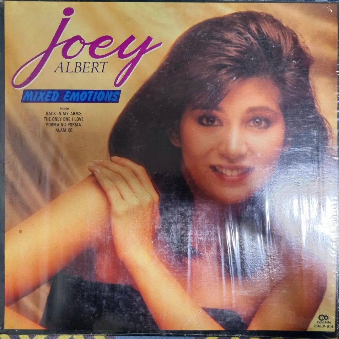 Joey Albert Mixed Emotions OPM PLAKA VINYL LONG PLAYING RECORDS ...