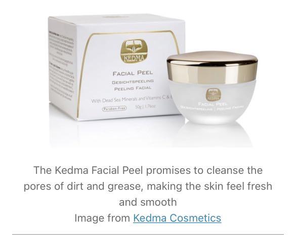 Kedma Facial Peel, Beauty & Personal Care, Face, Face Care on Carousell