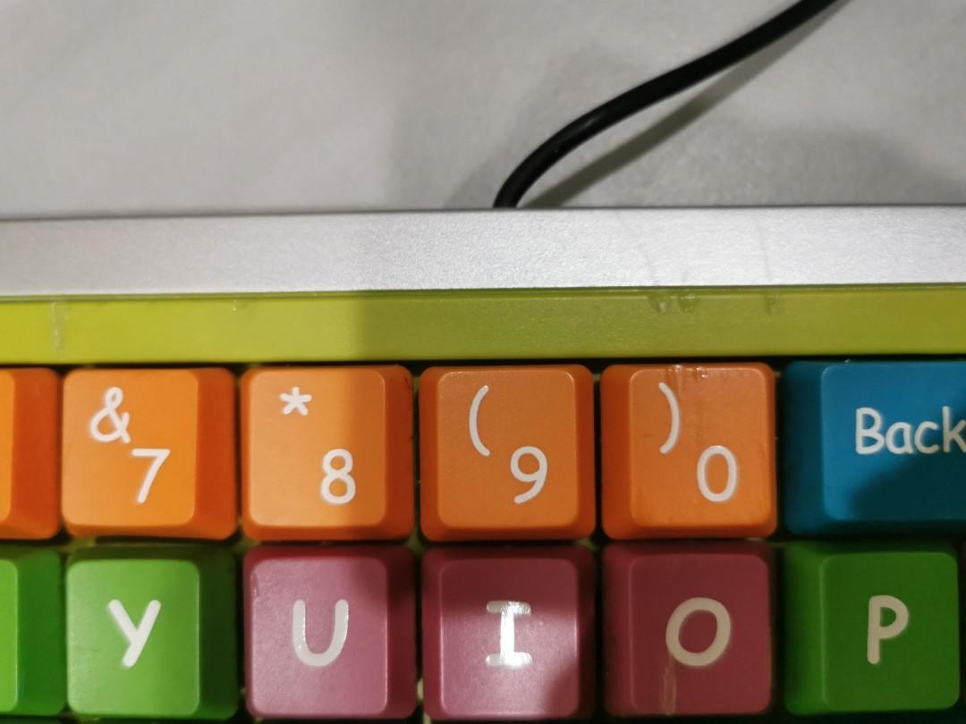 Kiddy Club - Kids' Children's computer keyboard, Computers & Tech ...