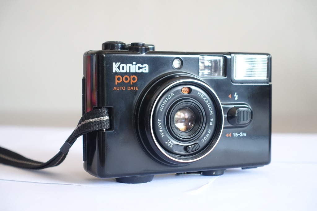 Konica pop Film Camera, Photography, Cameras on Carousell