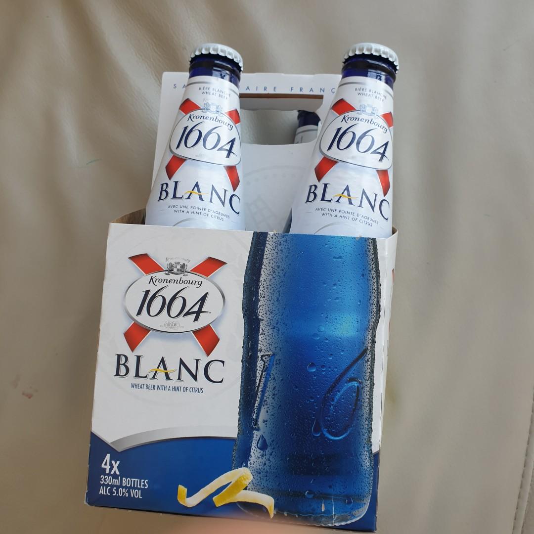 Kronenbourg 1664 Blanc, Food & Drinks, Alcoholic Beverages on Carousell