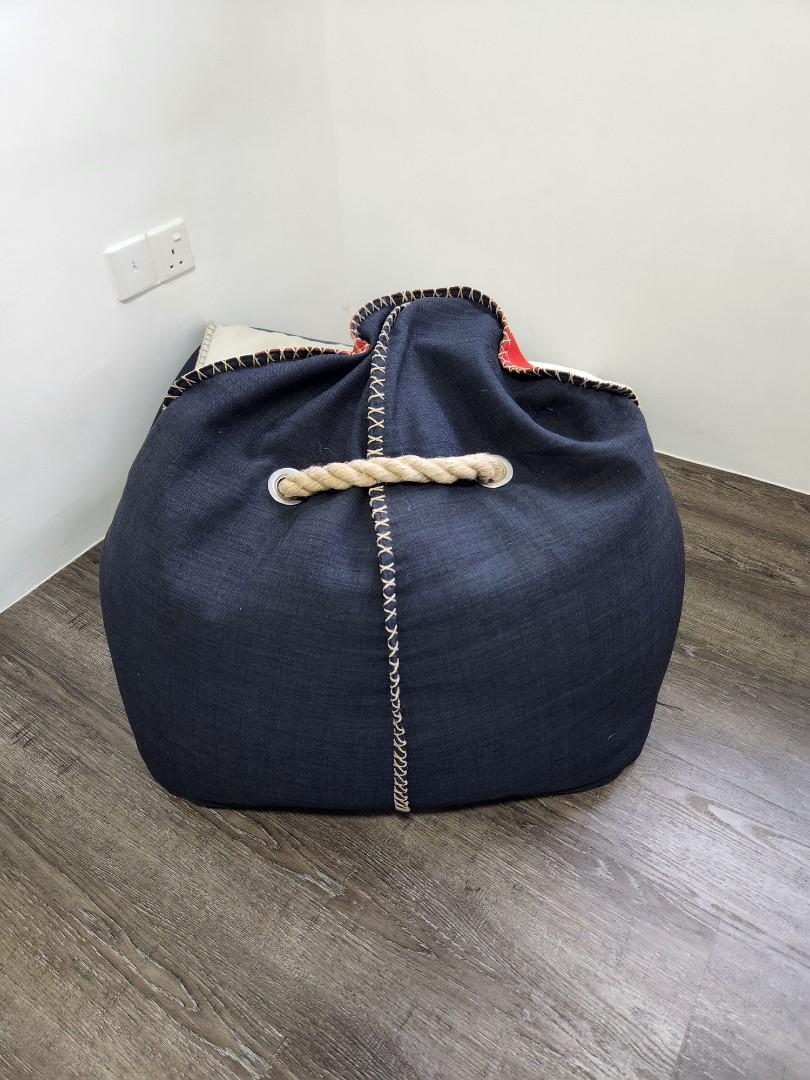 Lazy Life Paris Bean Bag, Furniture & Home Living, Furniture, Other ...
