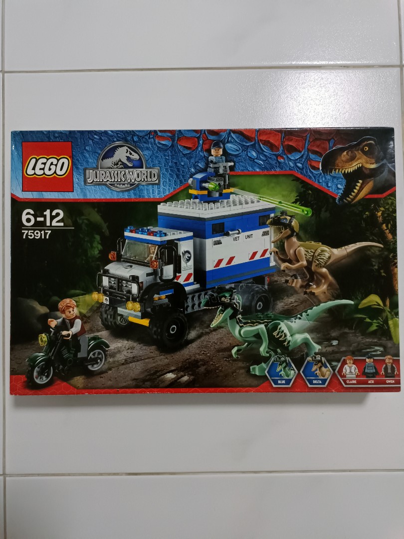 LEGO 75917 Jurassic World Raptor Rampage (Retired Set), Hobbies & Toys ...