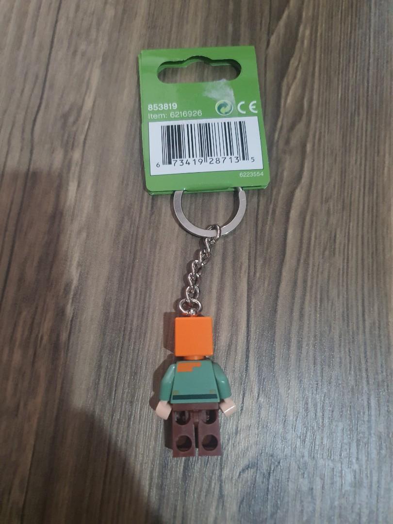 Lego Minecraft Keychain Alex, Hobbies & Toys, Toys & Games on Carousell