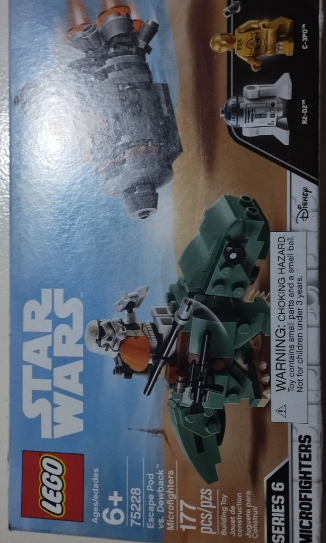 LEGO Star Wars Escape Pod Set #75228, Hobbies & Toys, Memorabilia ...