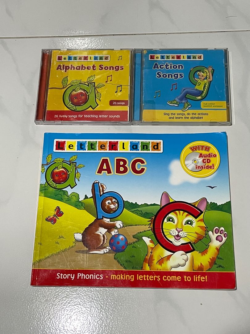 Letterland book and CD, Hobbies & Toys, Books & Magazines, Children's ...