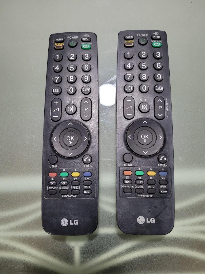 LG original remote control, Furniture & Home Living, Furniture, TV ...