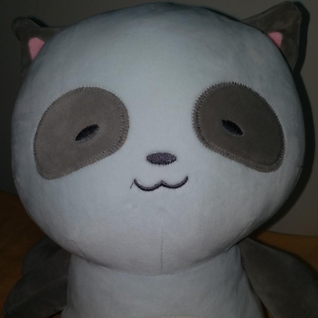 Light Blue Panda Bear Raccoon Plush, Hobbies & Toys, Toys & Games on ...