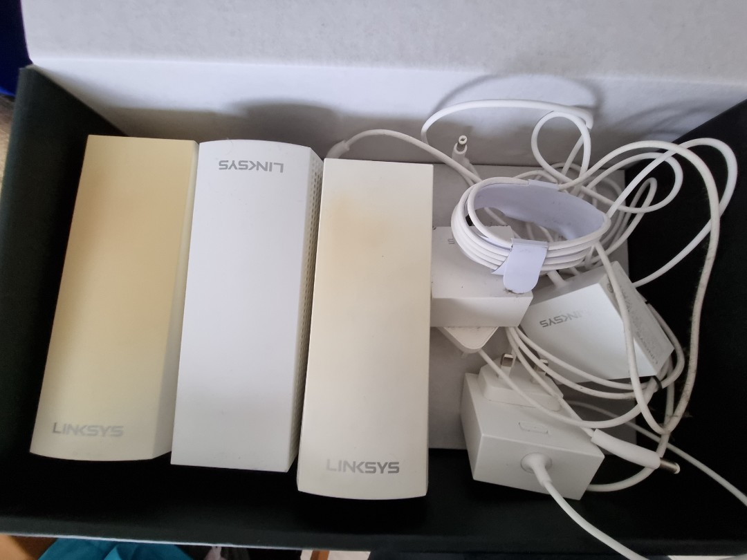 Linksys Velop WHW0303 AC6600 3pc wifi mesh router, Computers & Tech, Parts & Accessories ...