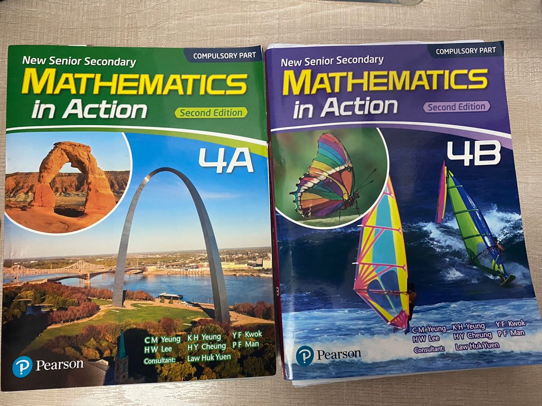 Math Book 4A&B, 興趣及遊戲, 書本 & 文具, 教科書 - Carousell