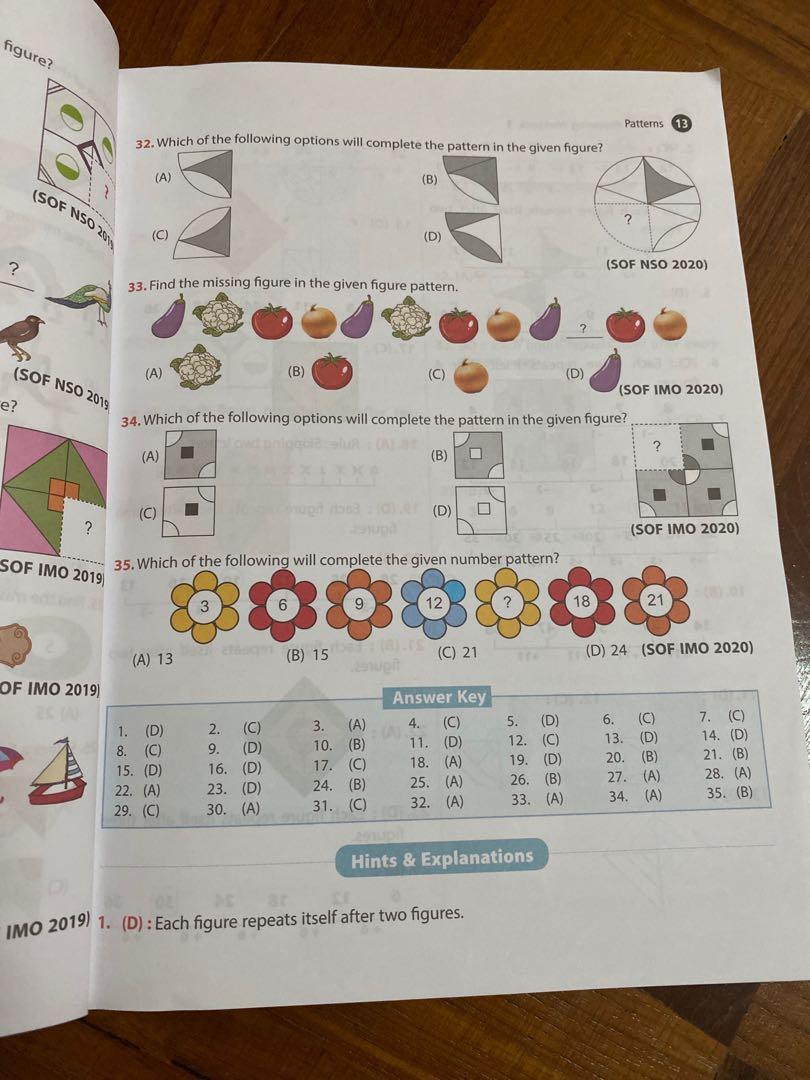 Maths Olympiad reasoning workbook 1, Hobbies & Toys, Books & Magazines ...