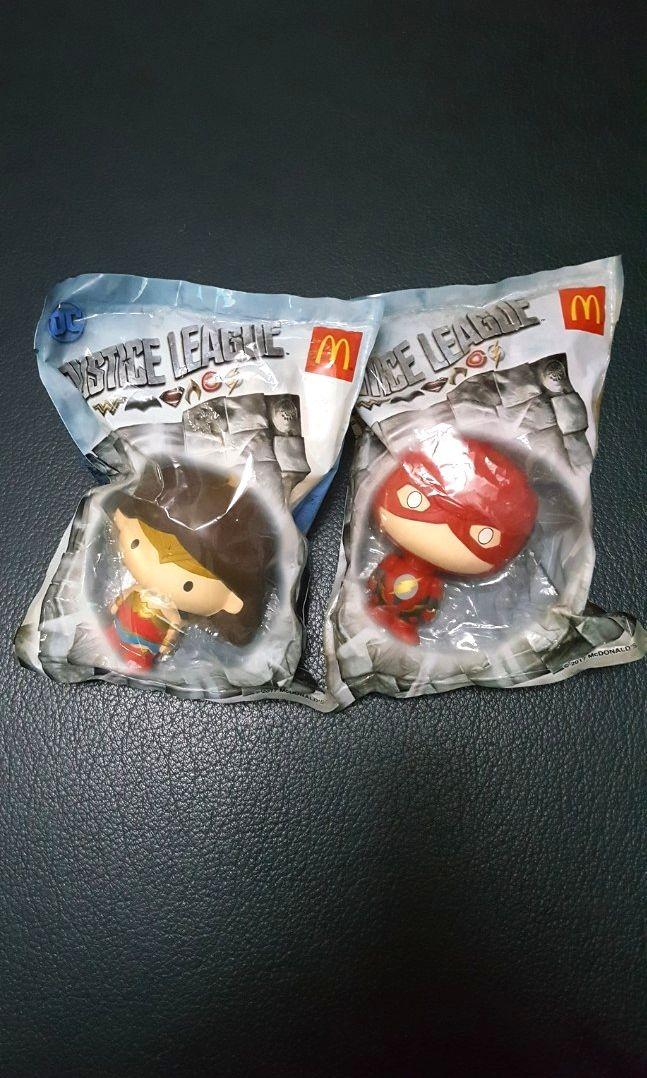 McDonalds Mcdo happy meal toy - Justice League - Bobblehead keychain ...