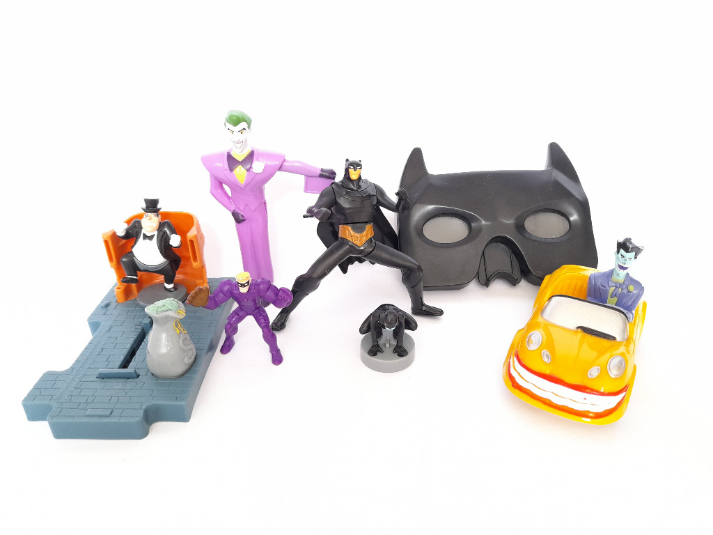 Mcdonalds Mcdo Toy Happy Meal Assorted Action figures Batman Joker DC ...