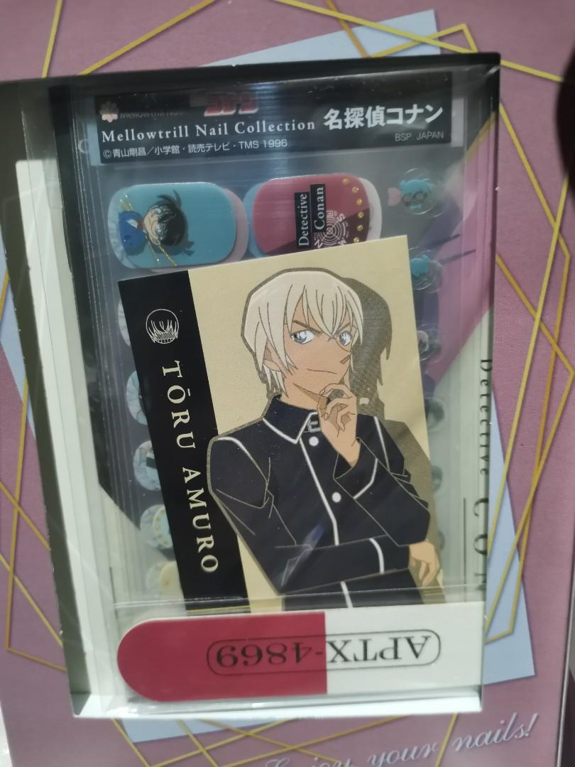 Mellowtrill Nail Collection Detective Conan Deluxe Nail Seal Set Card ...