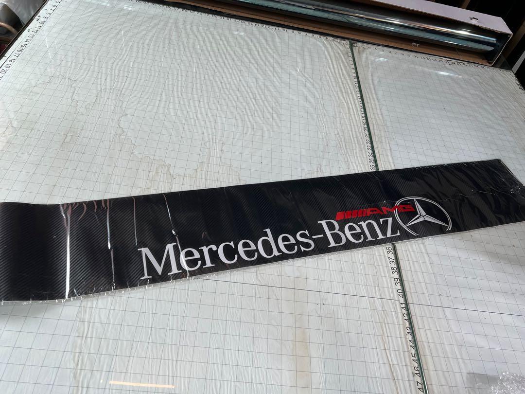 Mercedes Windscreen decal, Car Accessories, Accessories on Carousell