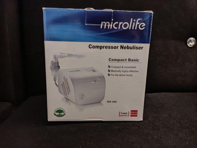 Microlife Compressor Nebulizer, Health & Nutrition, Medical Supplies ...