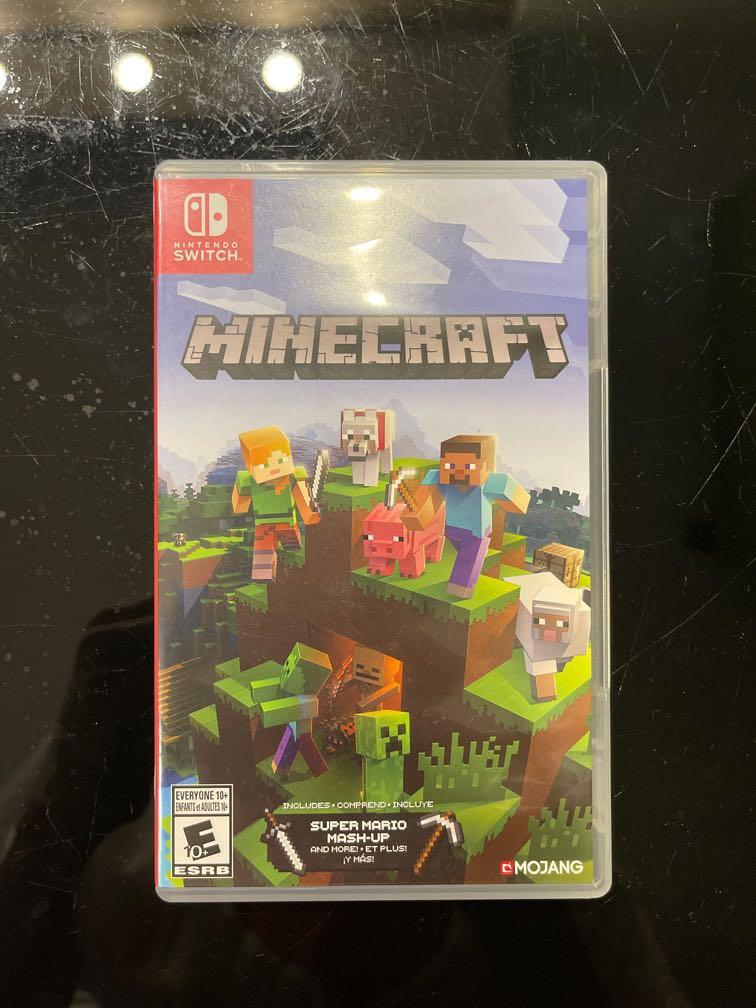 Minecraft Switch Game, 電子遊戲, 電子遊戲, Nintendo 任天堂 - Carousell