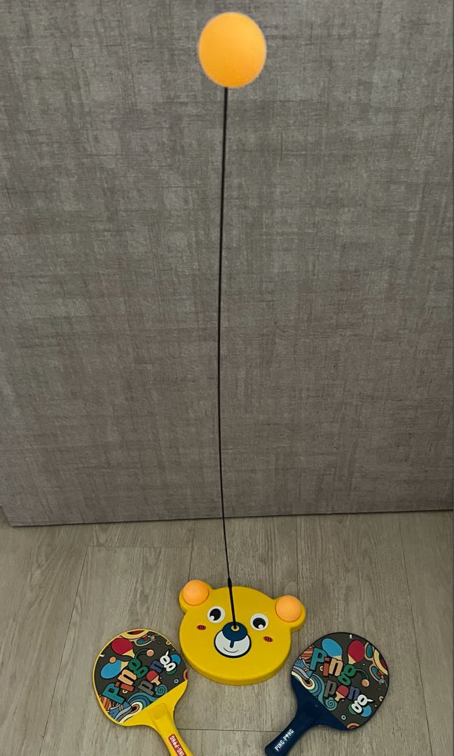 Indoor Ping pong game play tent wooden block , Babies & Kids, Infant ...