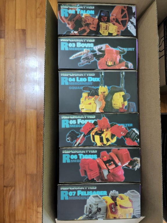 MISB Mastermind Creations (MMC) Feral Rex Full Set, Hobbies & Toys ...