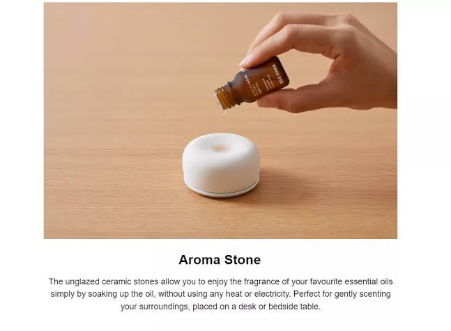 [Bundle] Muji Aroma Stone Diffuser + Essential Oil, Furniture & Home ...
