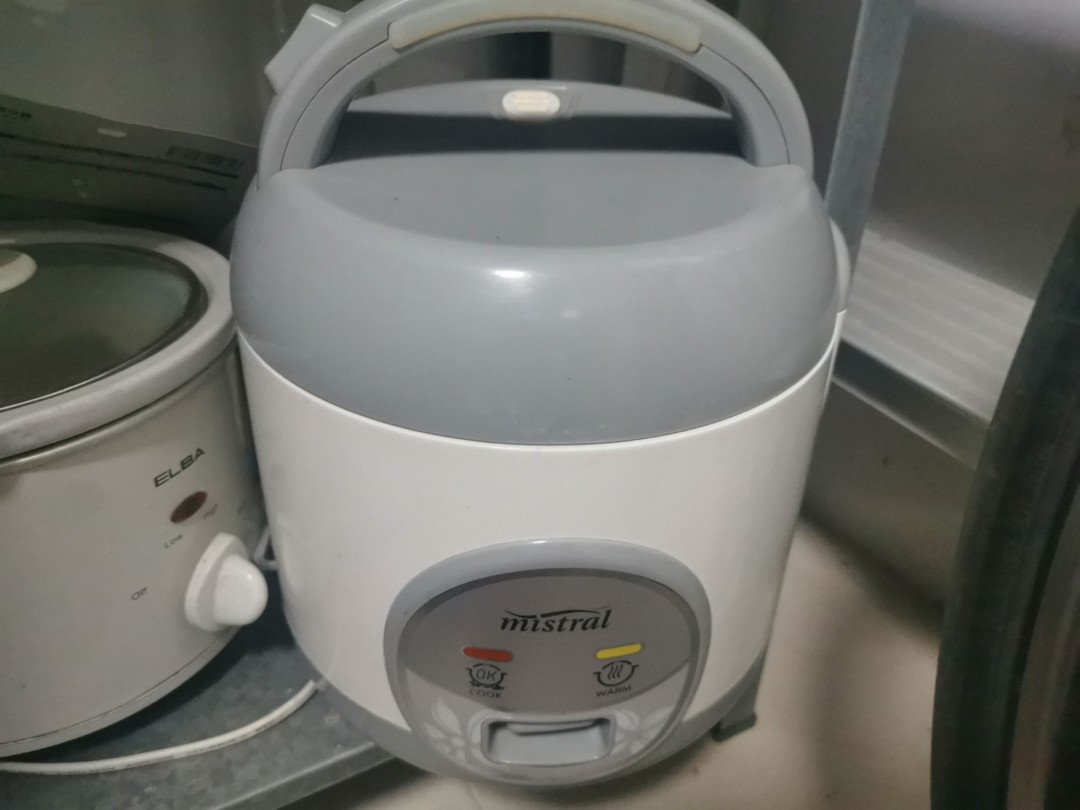 !Mistral rice cooker 0.8L. 3.2L Europace Air Fryer- free, Furniture ...