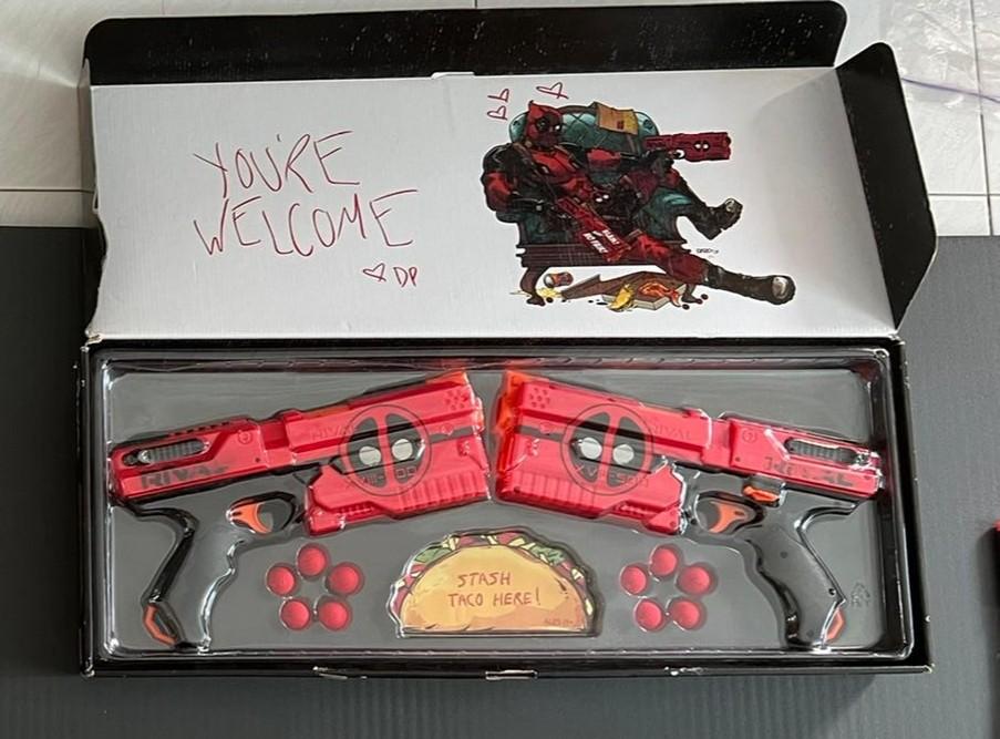 Nerf gun - Deadpool kronos, Hobbies & Toys, Toys & Games on Carousell