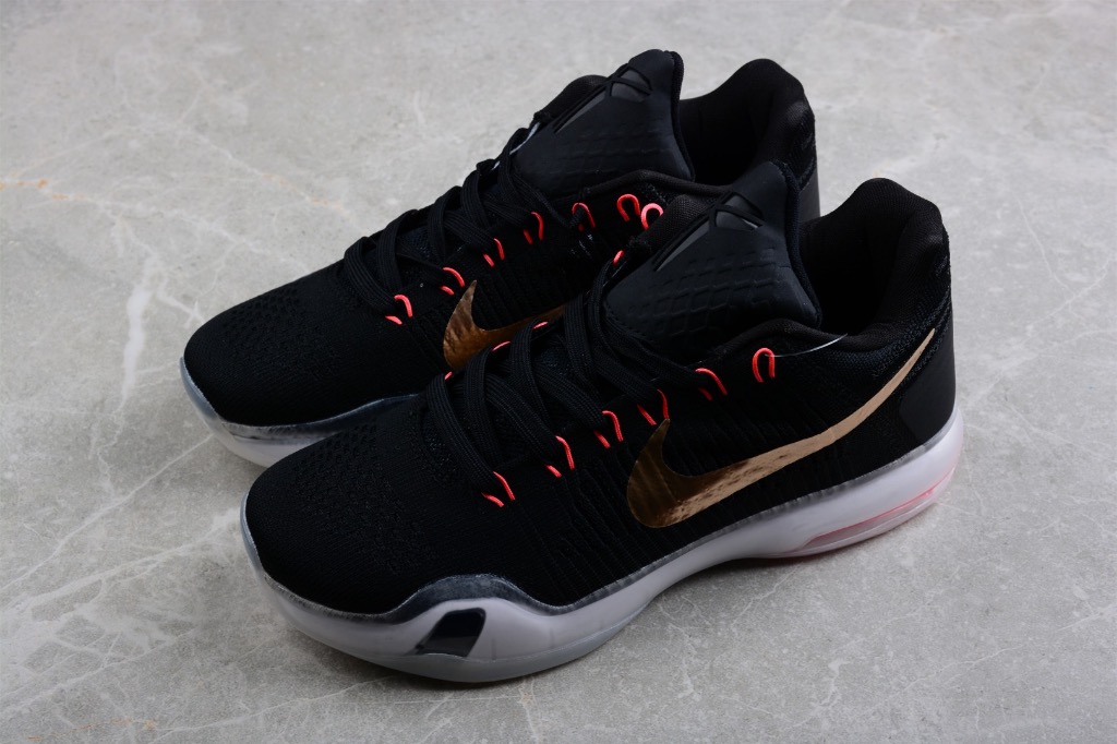 Nike Kobe 10 Elite Rose GoⅠd Pack low basketball shoes Euro 40-46, Men ...