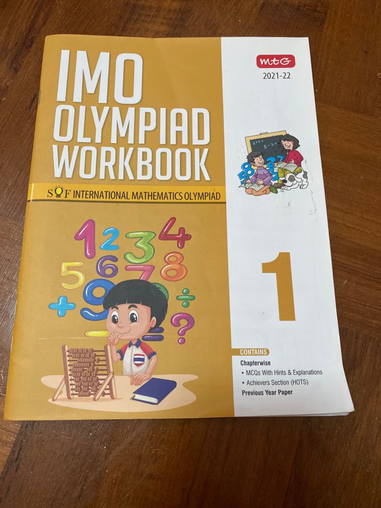 Olympiad Maths workbook 1, Hobbies & Toys, Books & Magazines ...